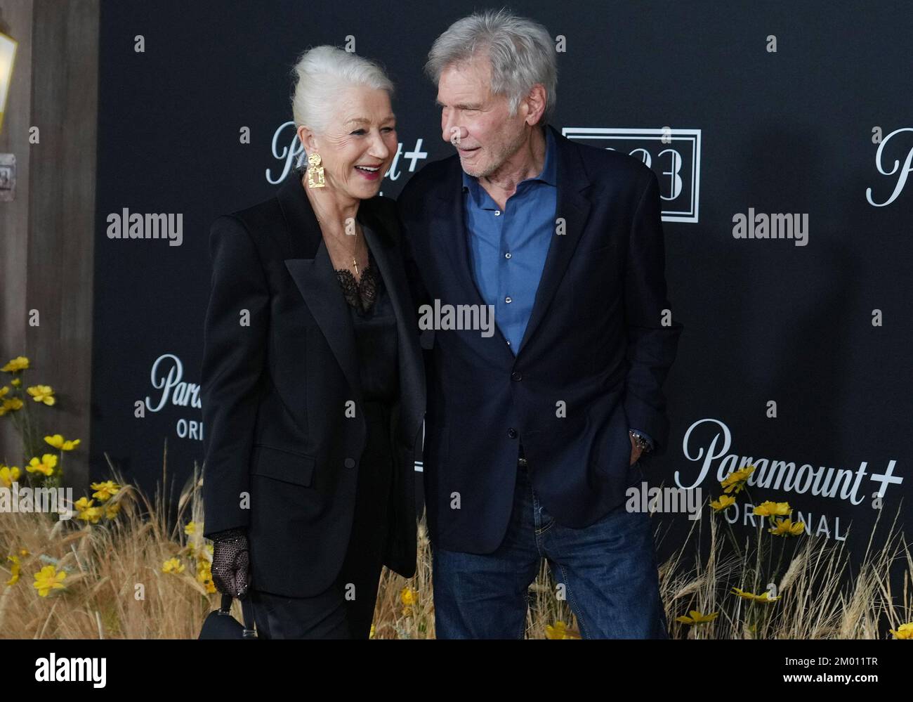 Los Angeles, USA. 02nd Dec, 2022. (L-R) Helen Mirren and Harrison Ford at the Paramount 's 1923 ...