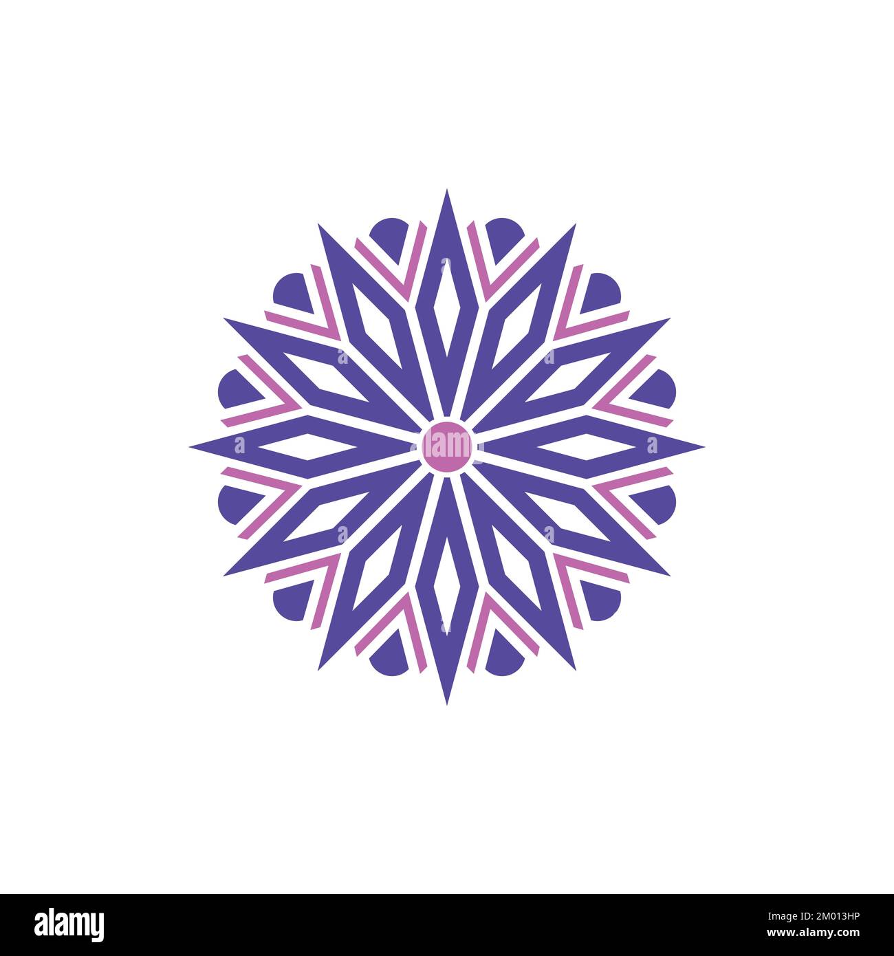 Simple mandala vector Stock Vector Images - Alamy