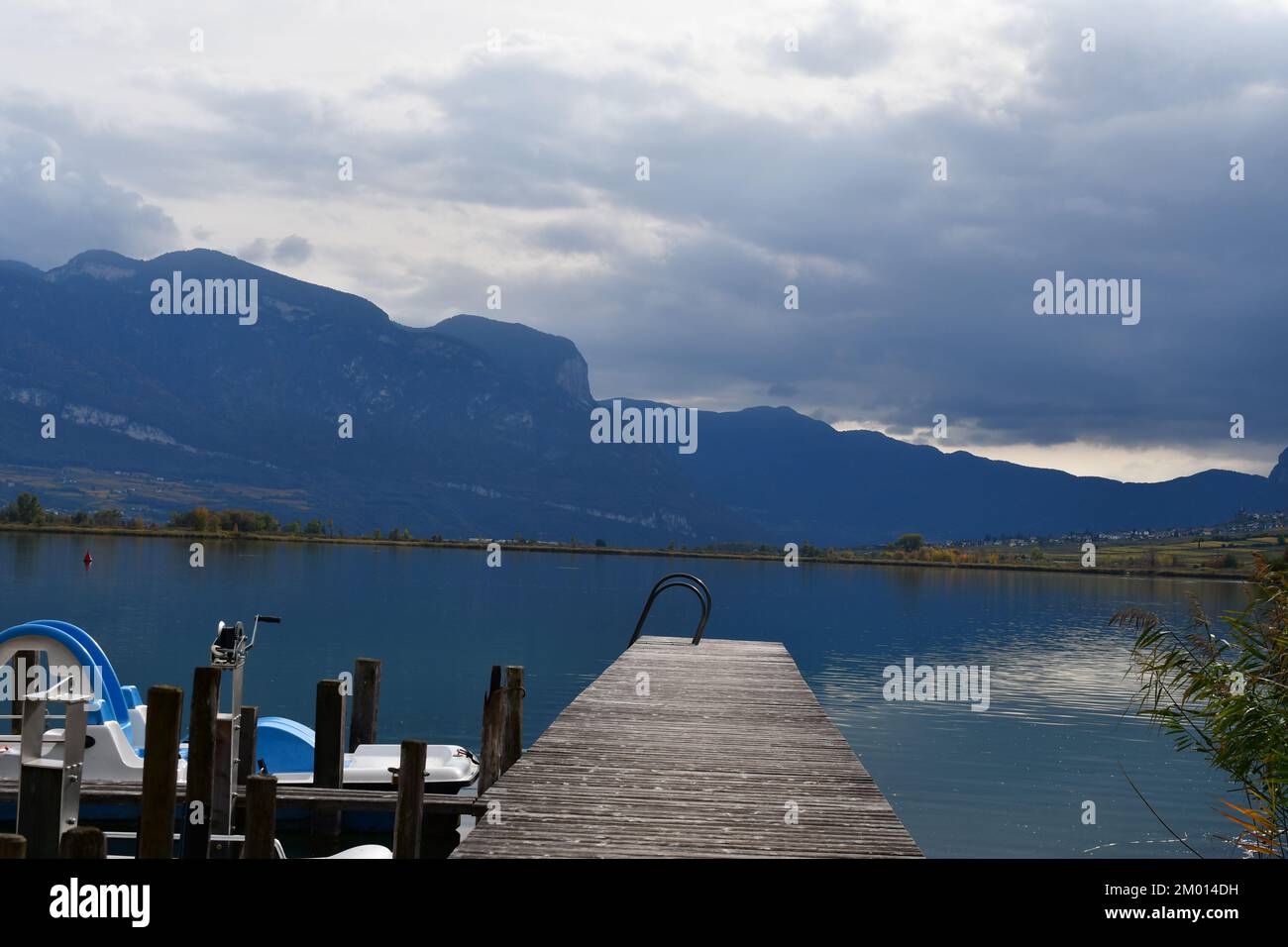Lago di Caldaro Stock Photo - Alamy