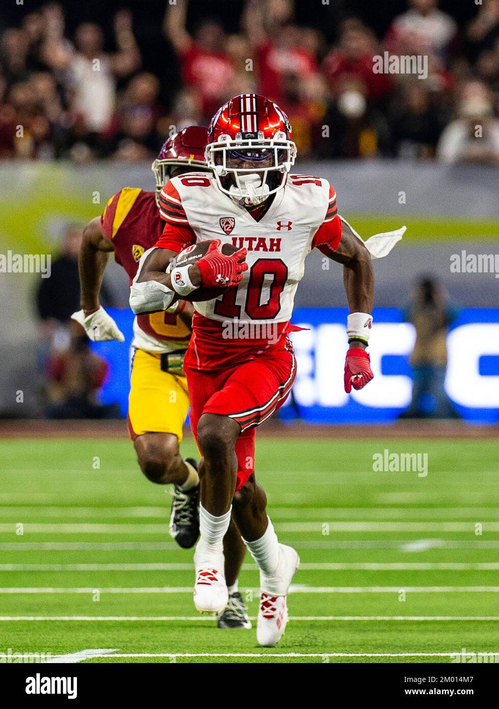 Allegiant Stadium. 02nd Dec, 2022. NV U.S.A Utah Utes wide receiver ...