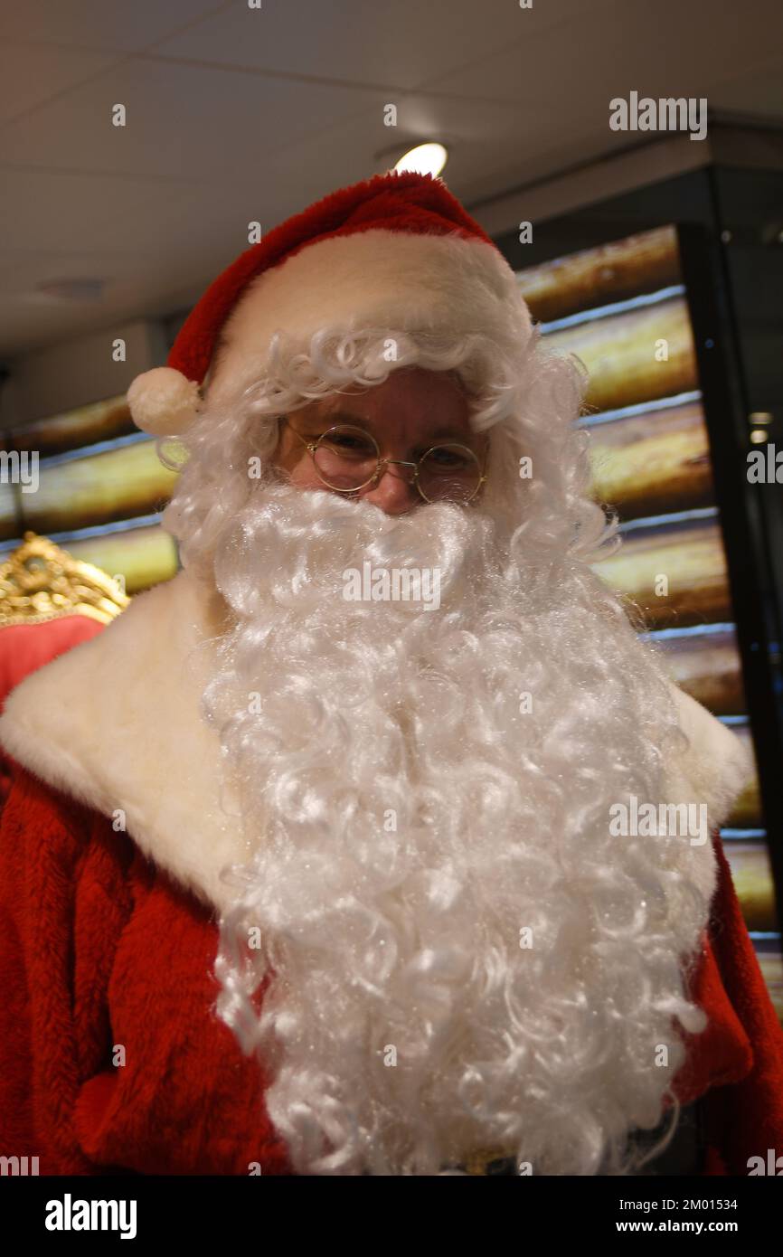 Copenhagen/Denmark/03 December 2022/Coca cola santa claus house and ...