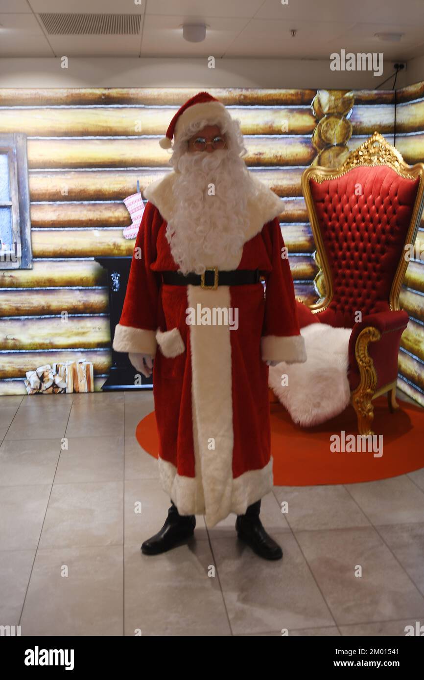 Copenhagen/Denmark/03 December 2022/Coca cola santa claus house and ...