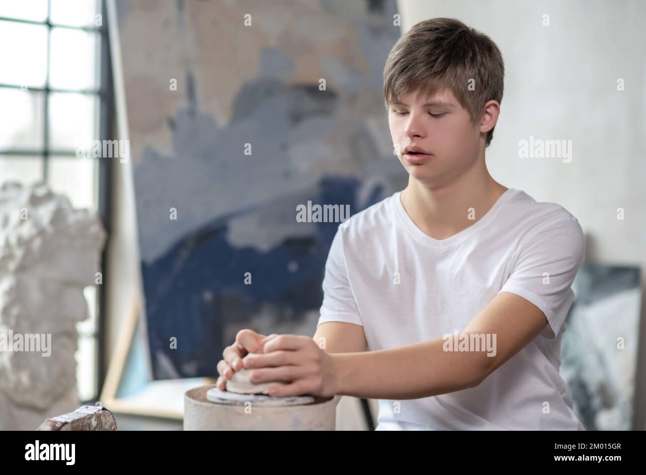 Boy with hobby hi-res stock photography and images - Alamy