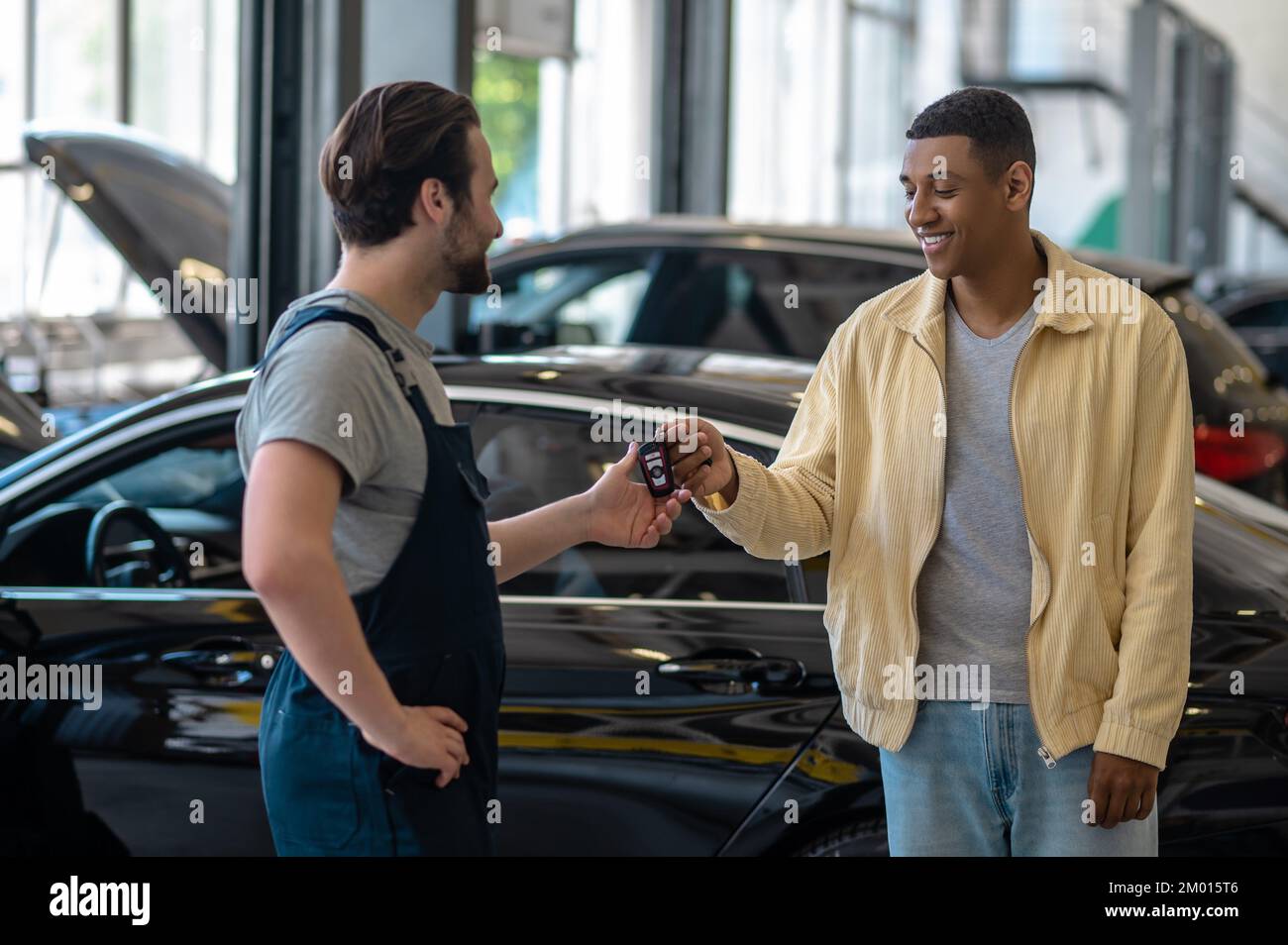 Car touch hi-res stock photography and images - Alamy