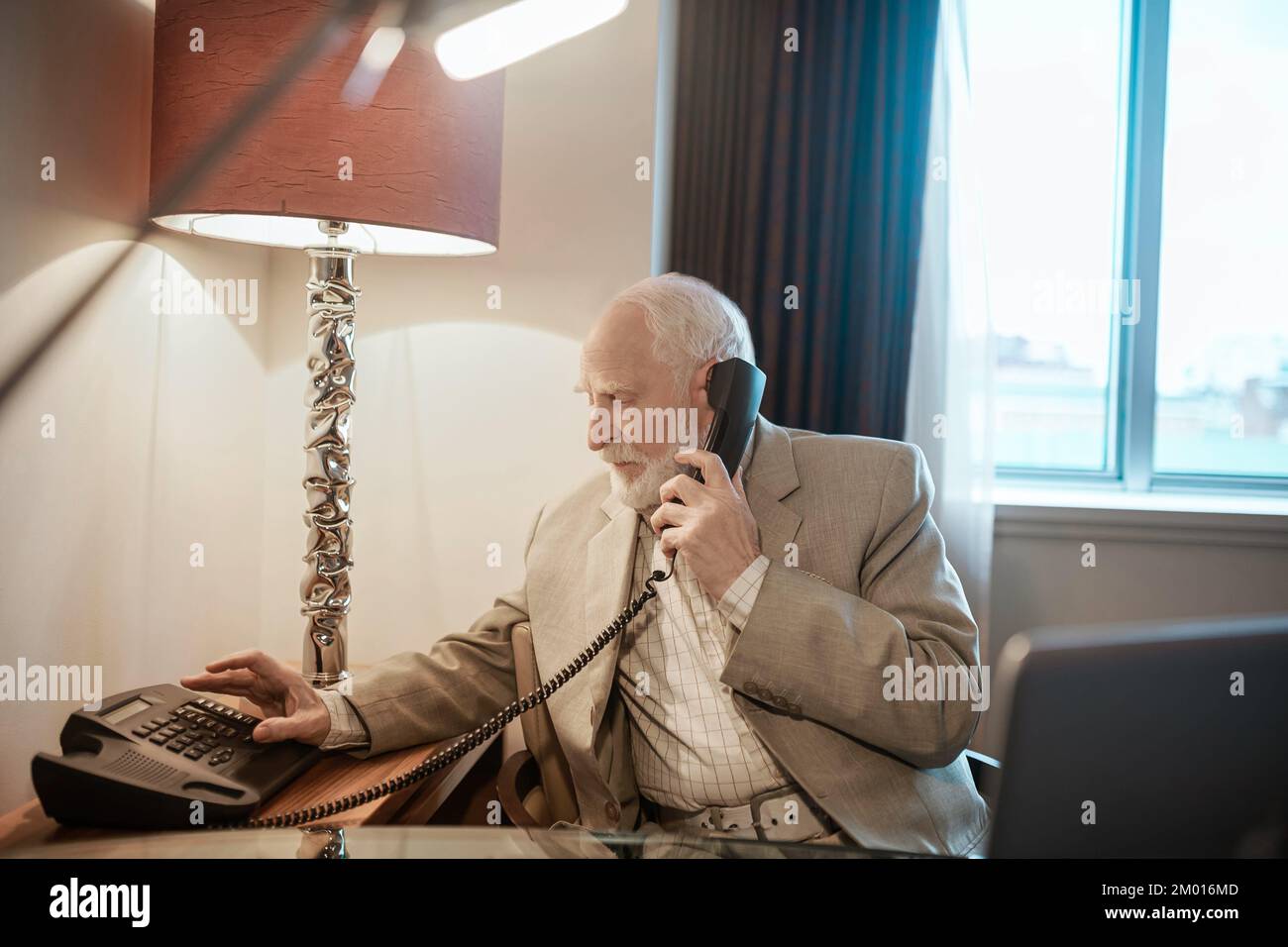 Light gray suit hi-res stock photography and images - Alamy