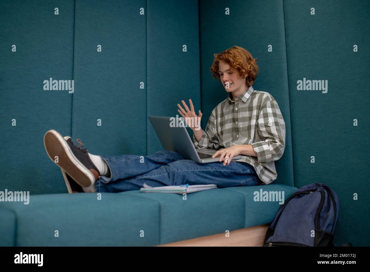 Ginger hair boy teenager hi-res stock photography and images - Alamy