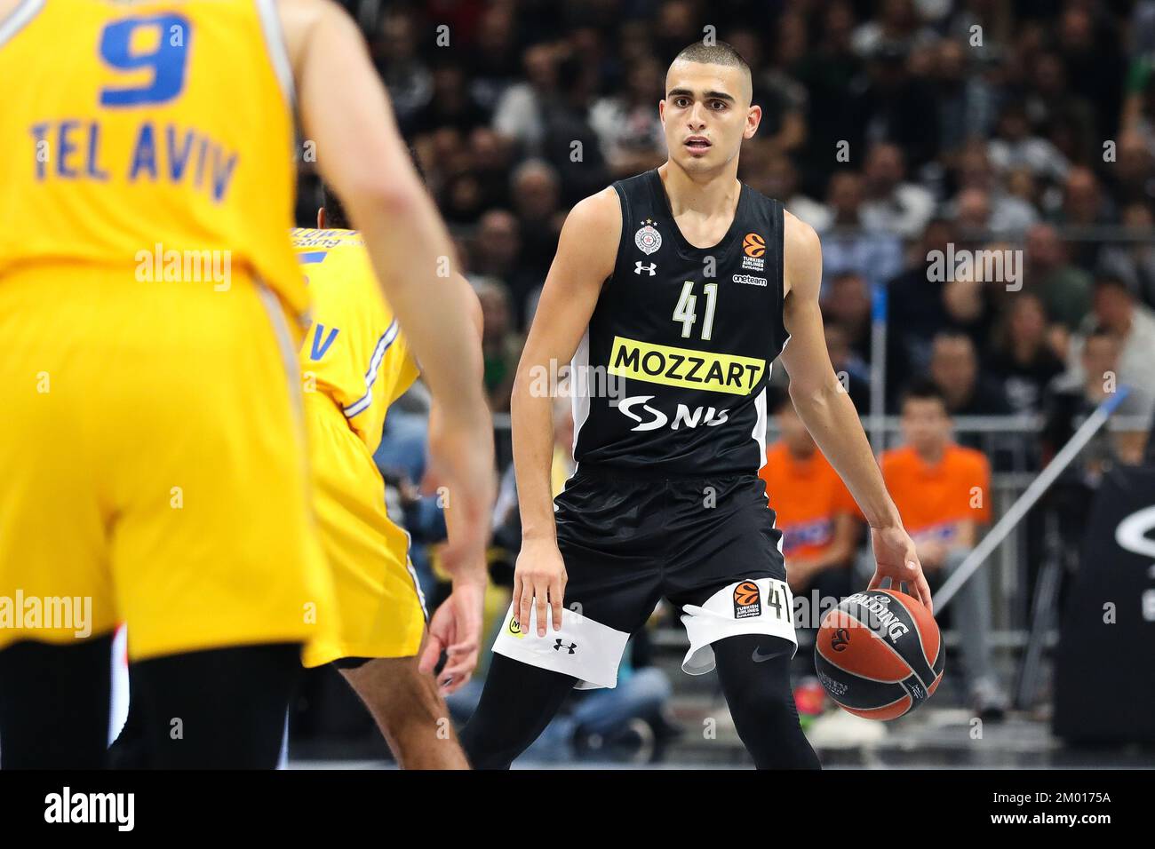 Belgrade, Serbia, 18th November 2022. Yam Madar of Partizan Mozzart Bet ...