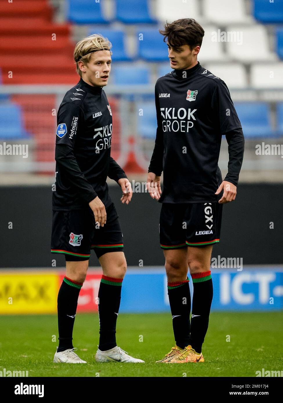 TILBURG, NETHERLANDS - DECEMBER 3: Magnus Mattsson of N.E.C. Nijmegen ...