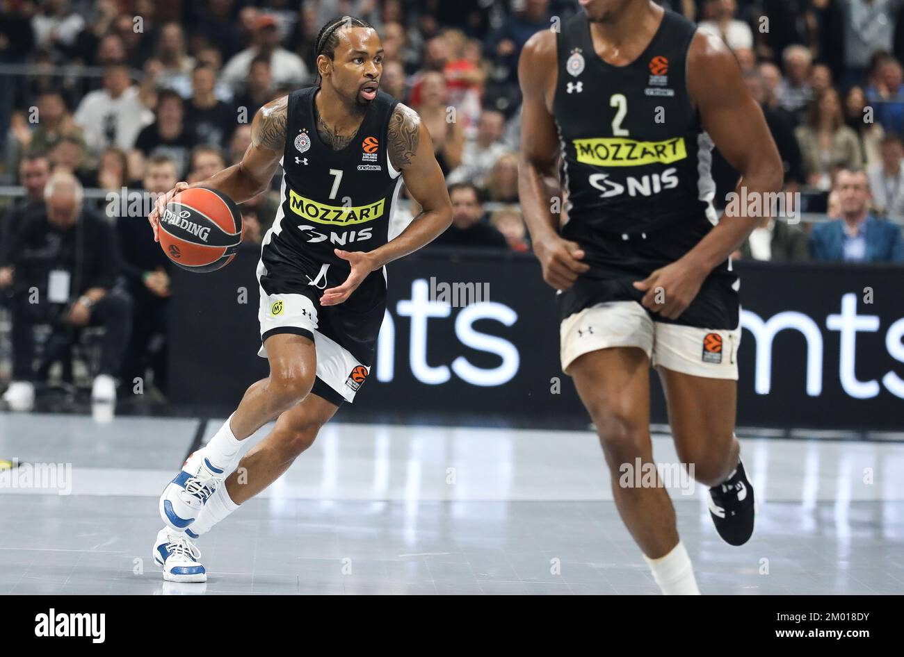 Belgrade, Serbia, 18th November 2022. Kevin Punter of Partizan Mozzart ...