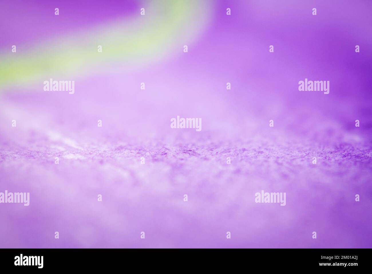 Extreme close up of purple watercolor on paper texture Selective focus ...