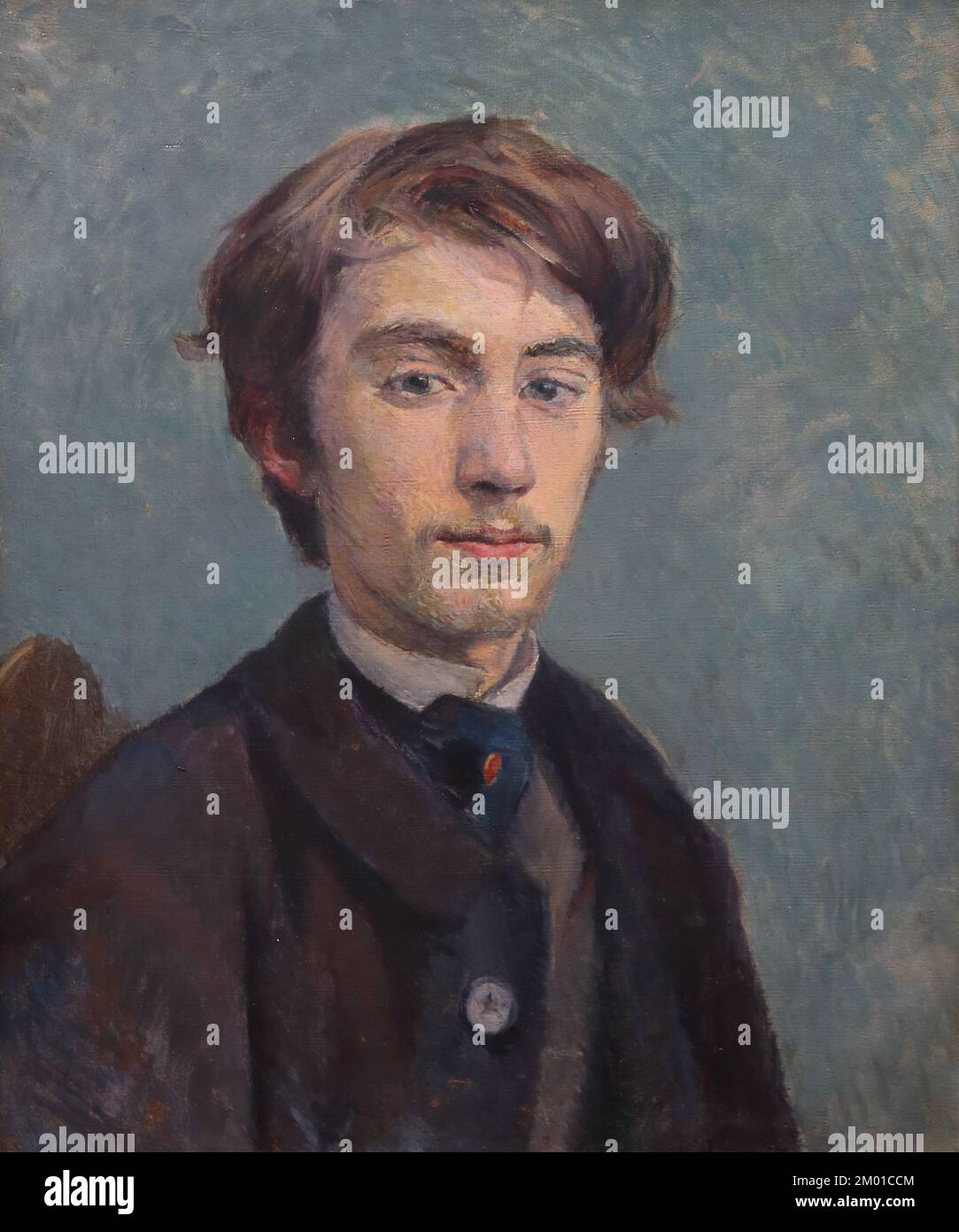 Emile Bernard by French Post-Impressionist painter Henri de Toulouse ...