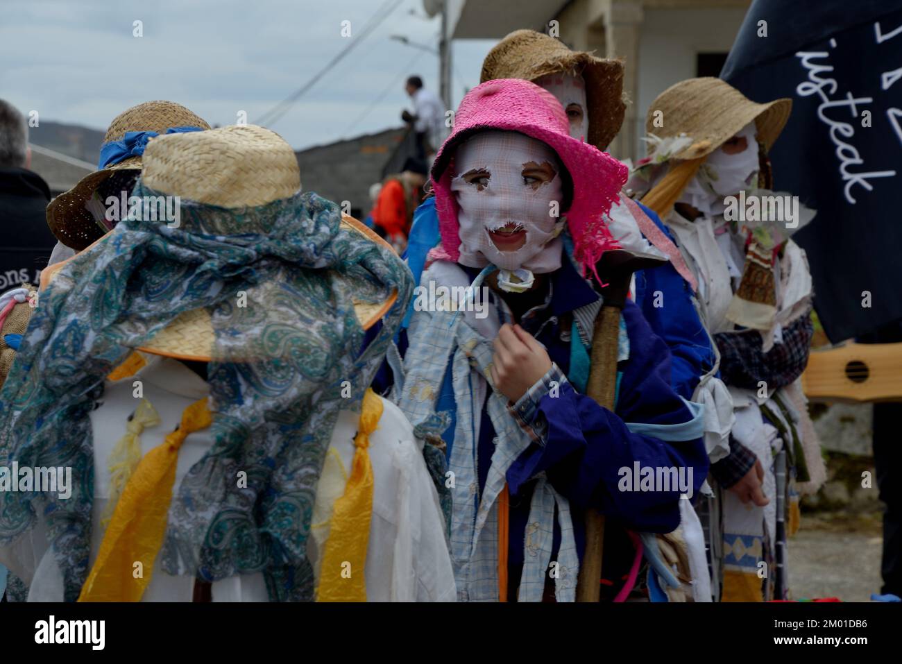 Joaldunak. Masks of Ortuella, (Bizkaia, Basque country) in Vibo Mask of ...