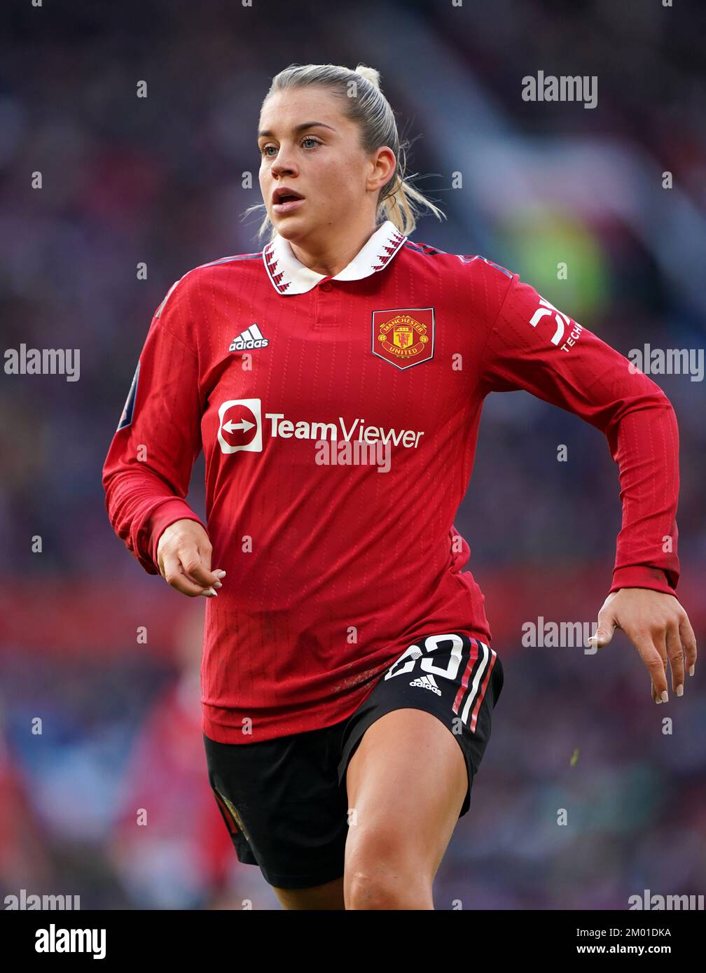 Manchester United's Alessia Russo during the Barclays Women's Super ...