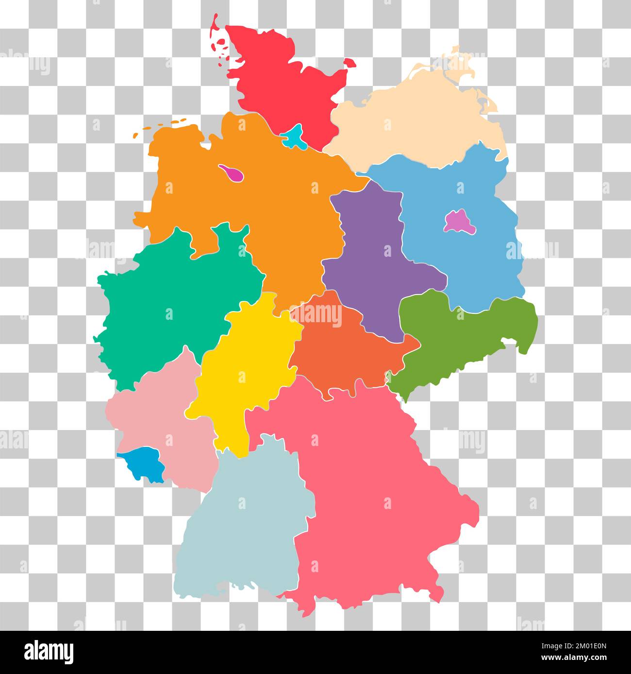 Germany map icon, geography blank concept, isolated graphic background ...