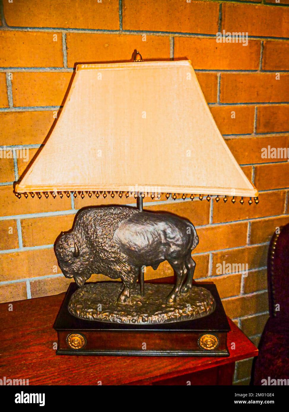 Buffalo decoration hi-res stock photography and images - Alamy