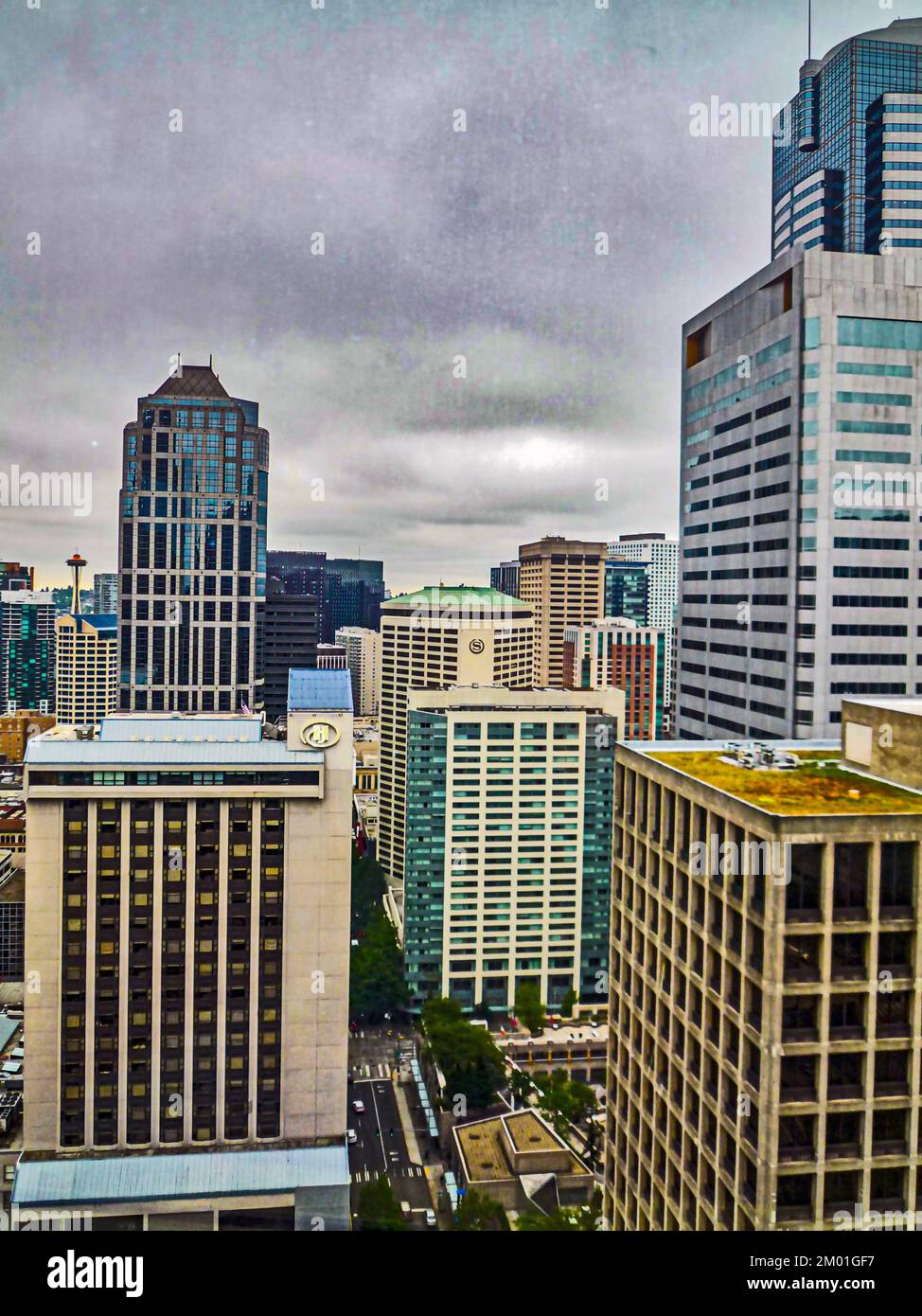 Buildings in seattle washington hi-res stock photography and images - Alamy