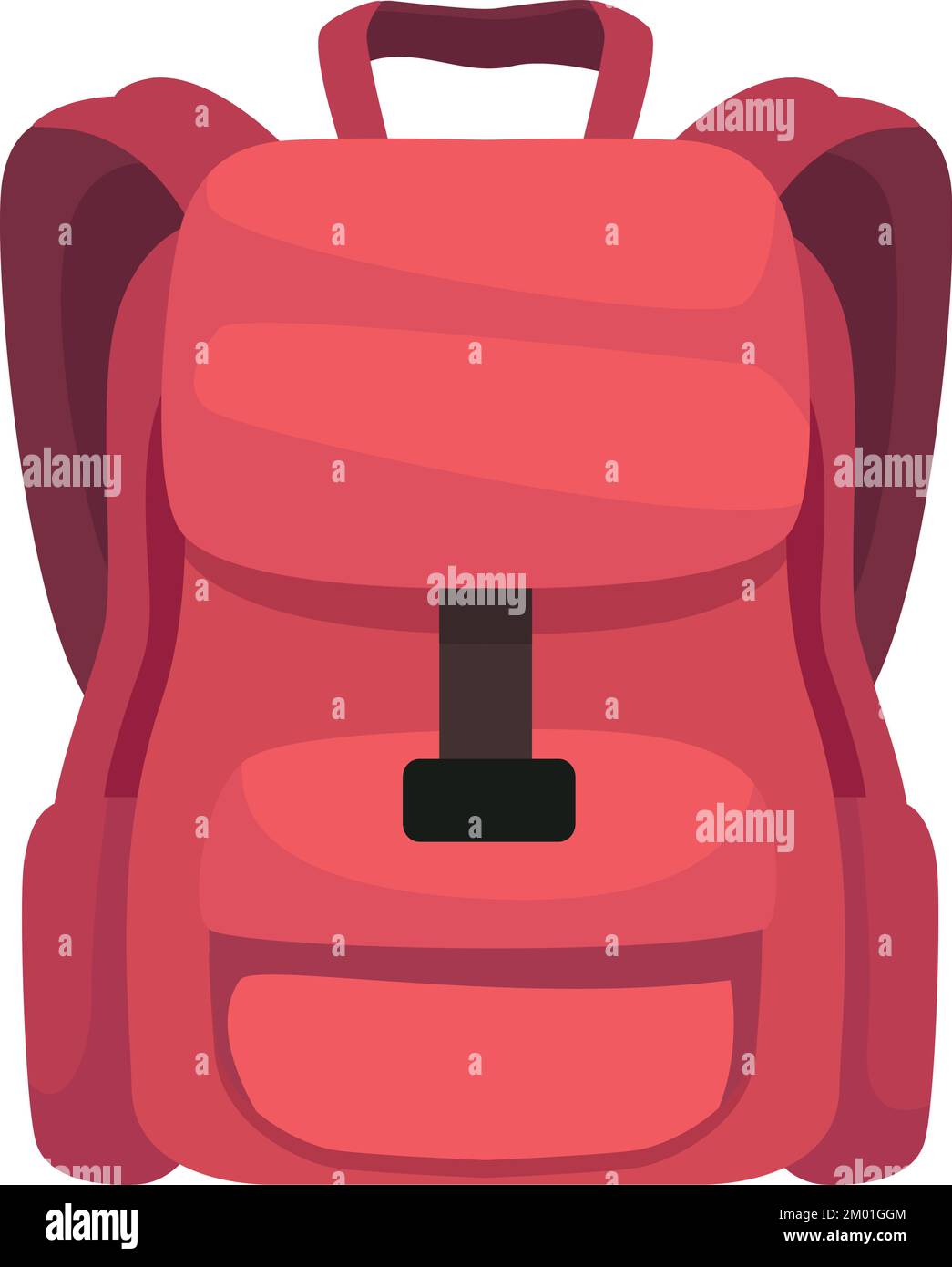 red school bag equipment Stock Vector Image & Art - Alamy