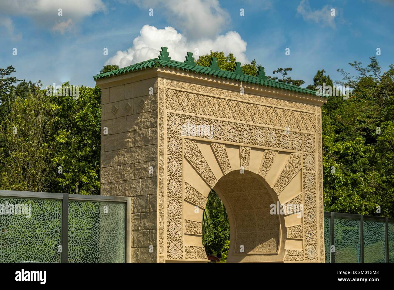Moroccan pavilion hi-res stock photography and images - Alamy