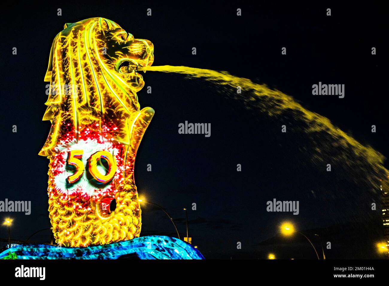 Merlion detail hi-res stock photography and images - Alamy