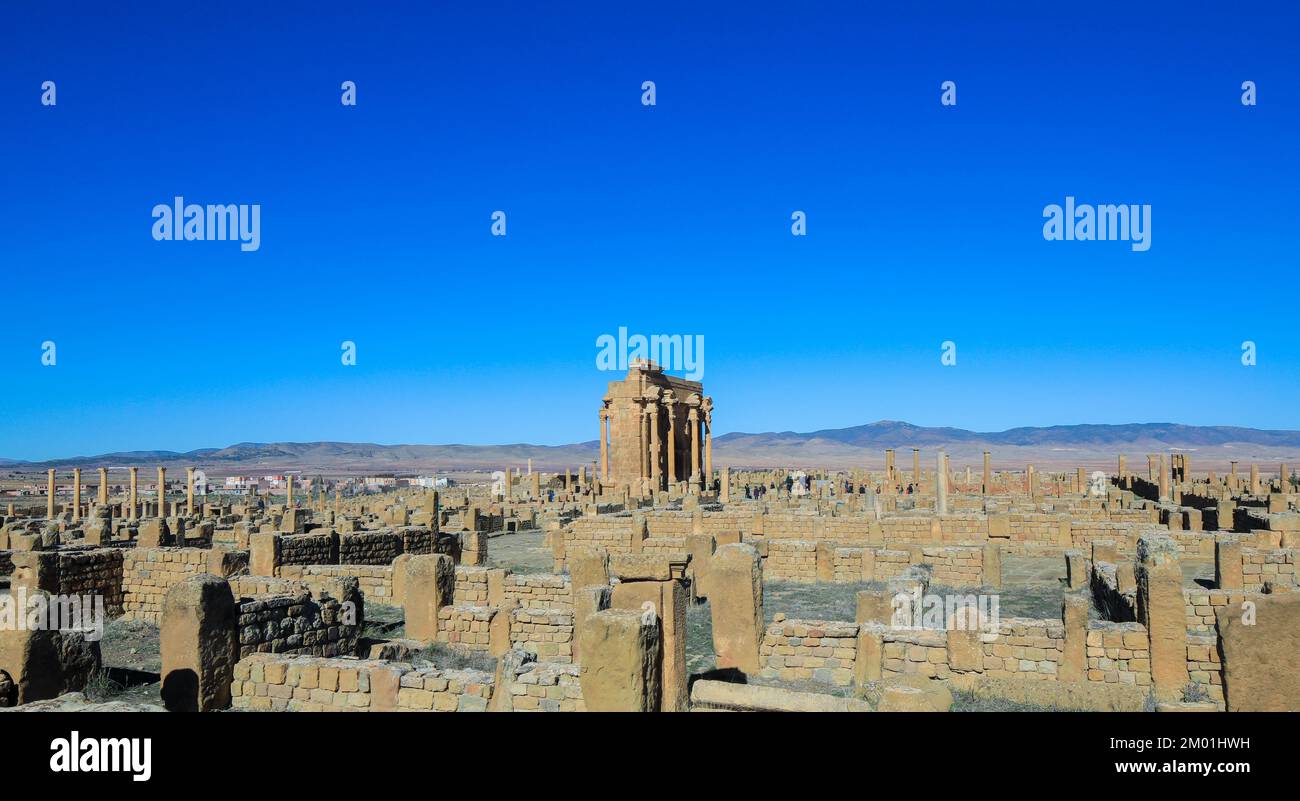 Timgad algeria aerial hi-res stock photography and images - Alamy
