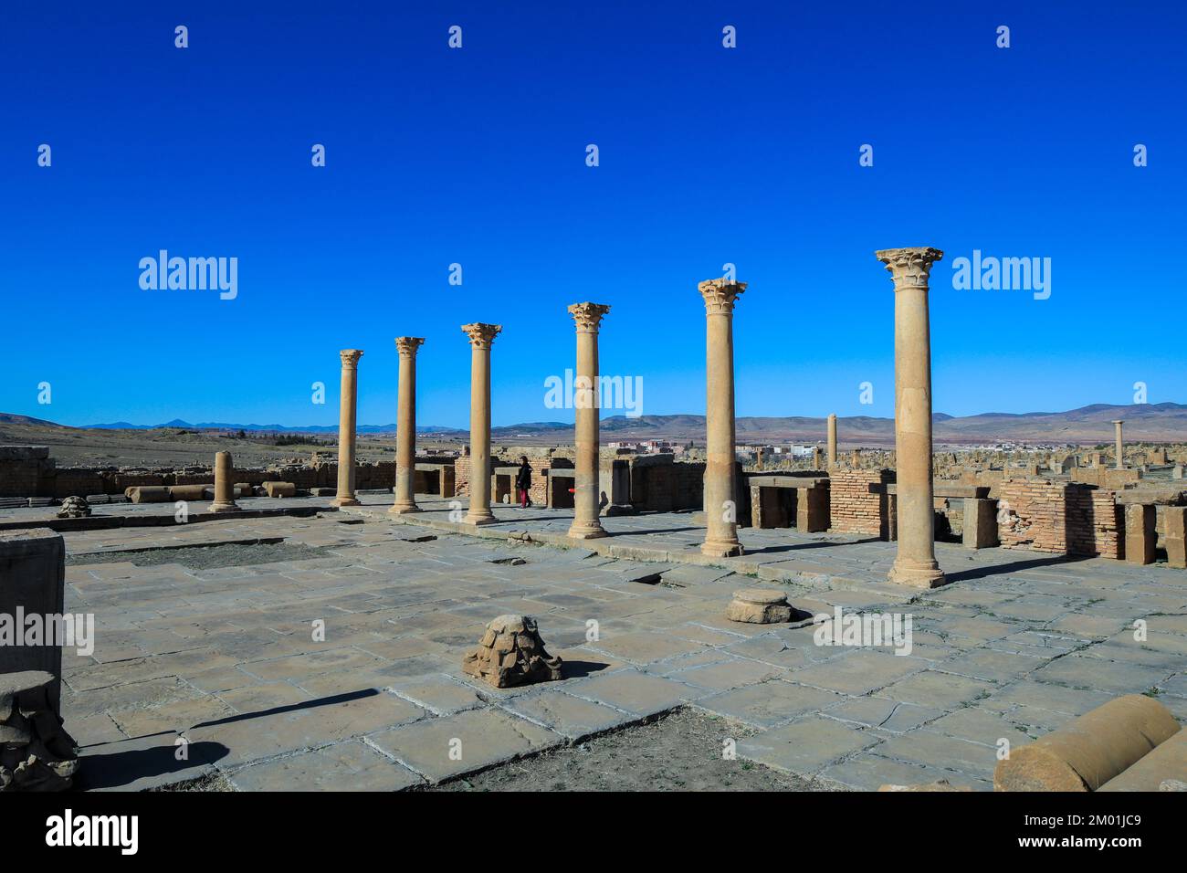 Timgad algeria aerial hi-res stock photography and images - Alamy