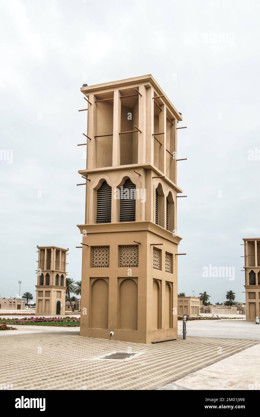 Wind towers uae hi-res stock photography and images - Alamy