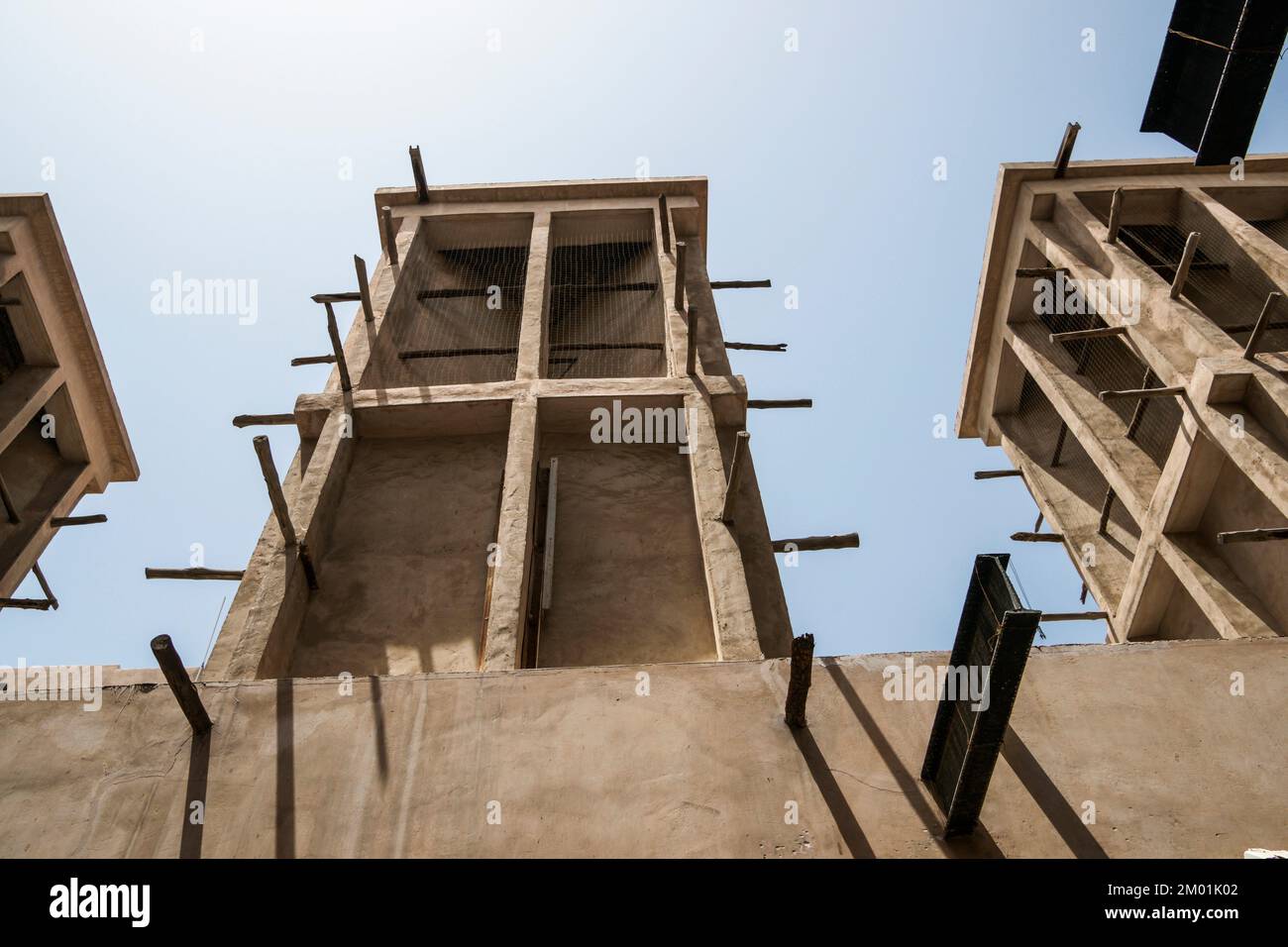 Wind towers dubai uae hi-res stock photography and images - Alamy