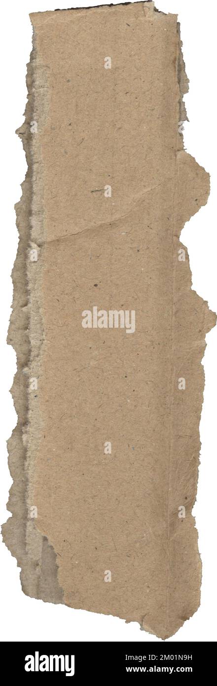 Torn cardboard textures, a piece of cardboard papers Stock Photo - Alamy