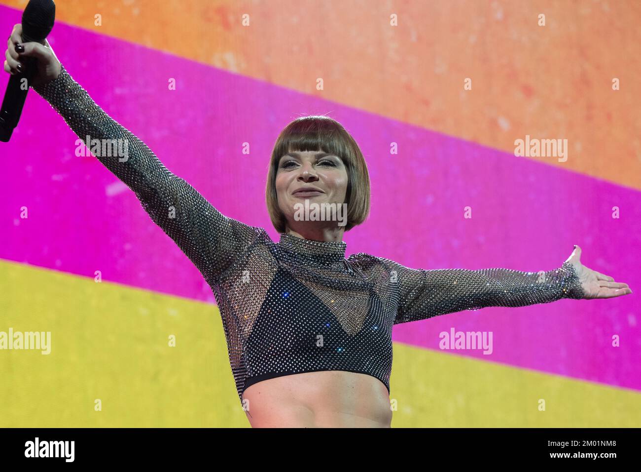 Alessandra italian singer hi-res stock photography and images - Alamy