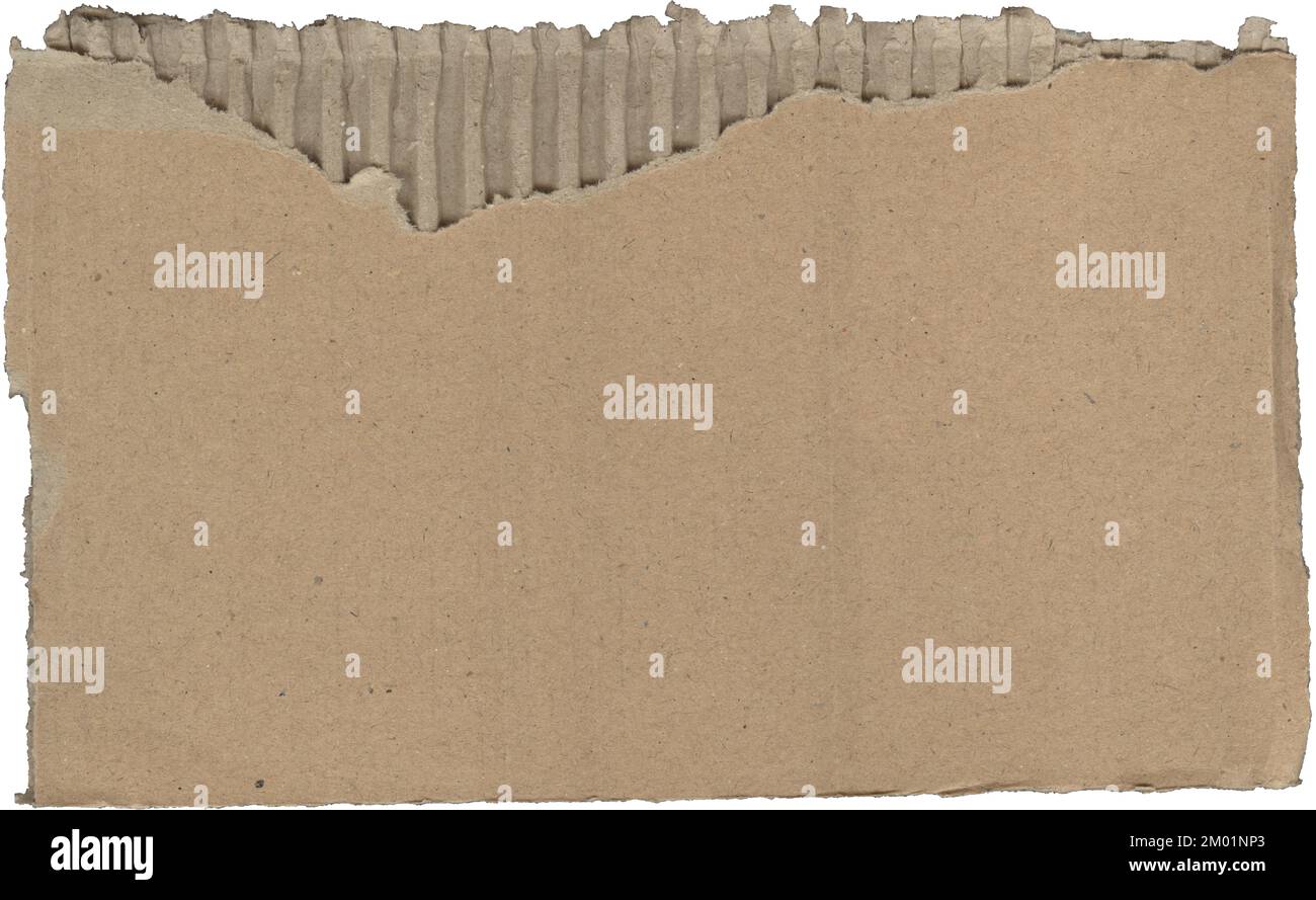 Torn cardboard textures, a piece of cardboard papers Stock Photo - Alamy