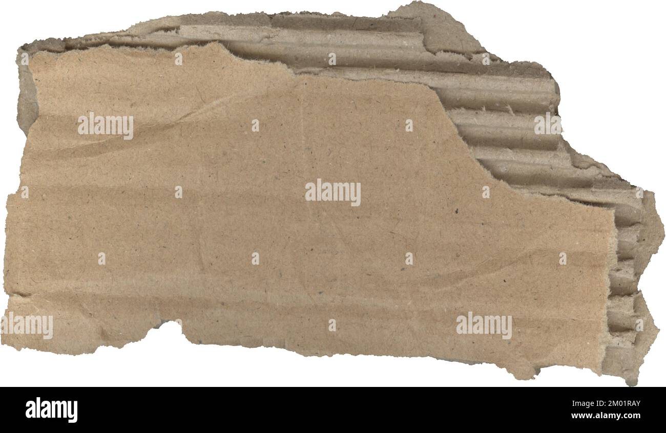 Torn cardboard textures, a piece of cardboard papers Stock Photo - Alamy