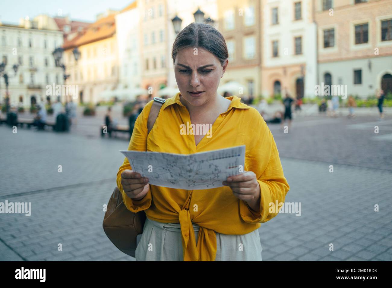 Lost Person With Map