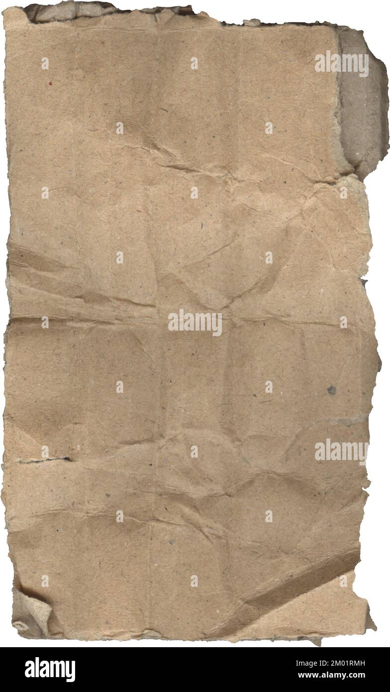 Torn cardboard textures, a piece of cardboard papers Stock Photo - Alamy