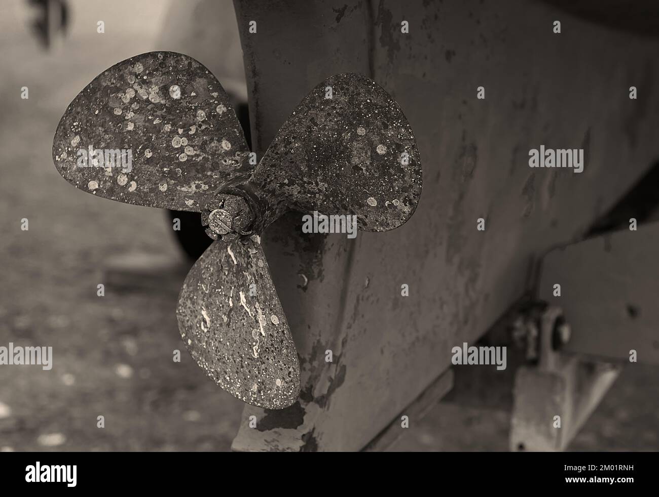 Barnacle on propeller hi-res stock photography and images - Alamy