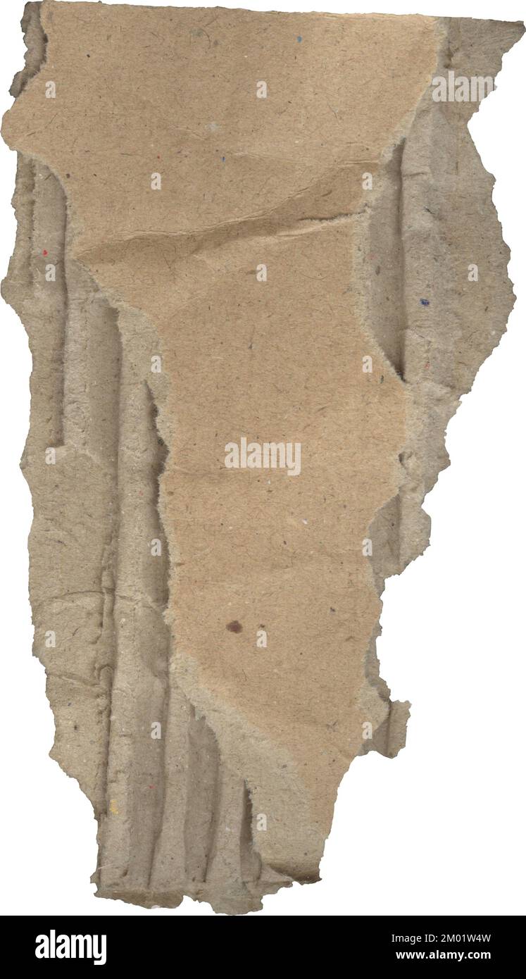 Torn cardboard textures, a piece of cardboard papers Stock Photo - Alamy