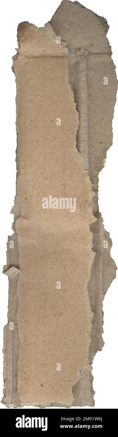 Torn cardboard textures, a piece of cardboard papers Stock Photo - Alamy