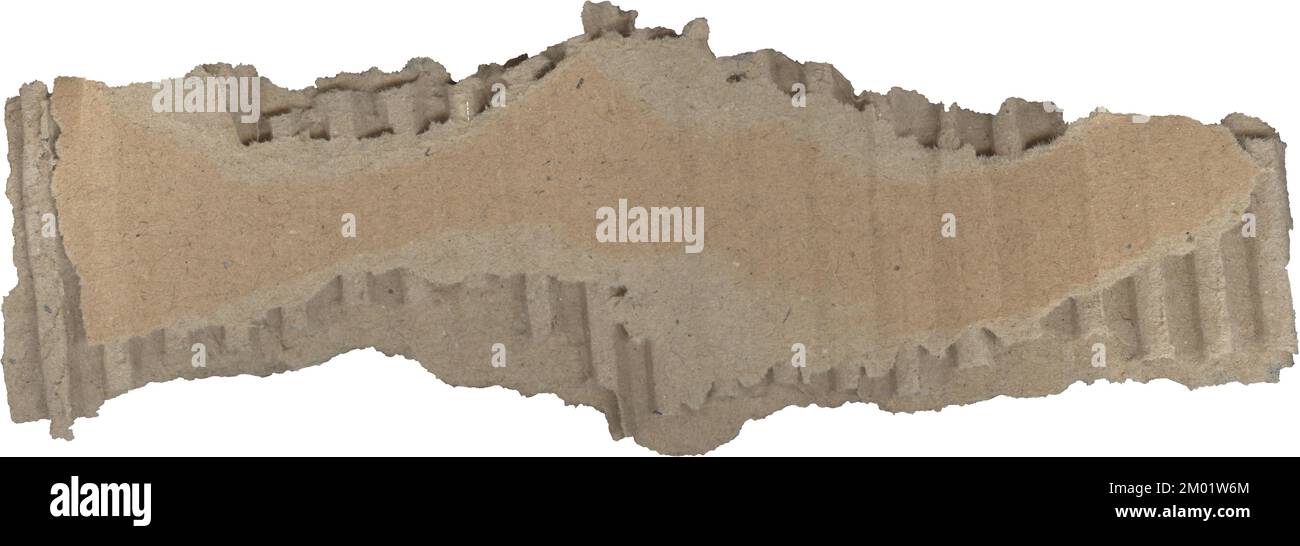 Torn cardboard textures, a piece of cardboard papers Stock Photo - Alamy