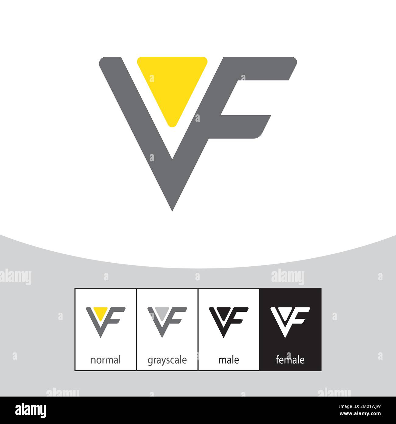V and F Letter Logo. - Vector. Vector illustration Stock Vector Image & Art - Alamy