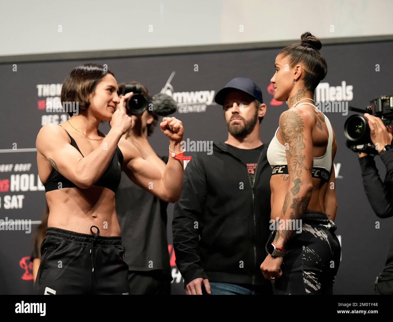 Istela nunes r and yazmin jauregui l hi-res stock photography and ...