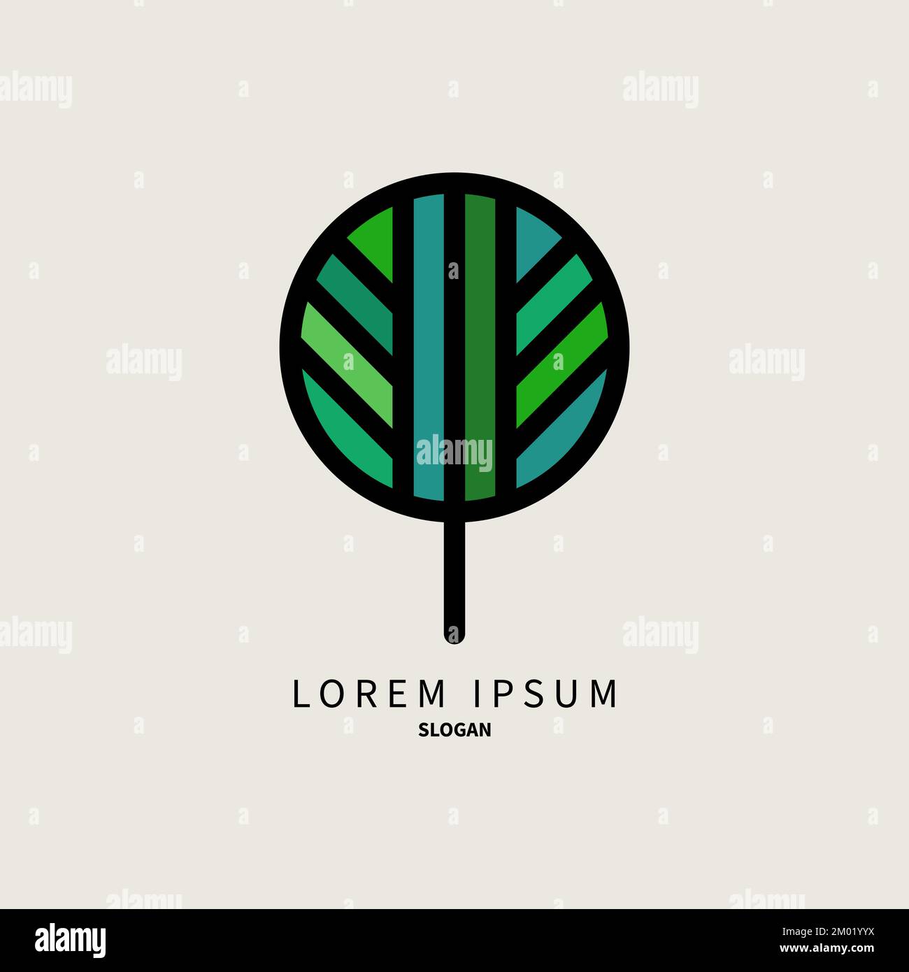 Tree logo, environmental protection icon. Nature symbol, natural ...