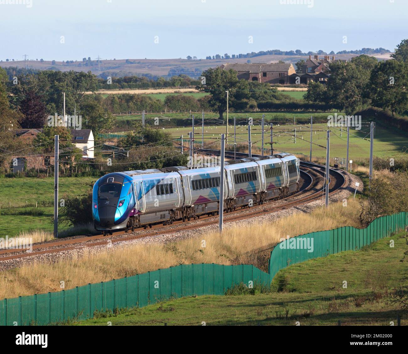 First Transpennine Express class 802 Hitachi AT300 bi mode train ...