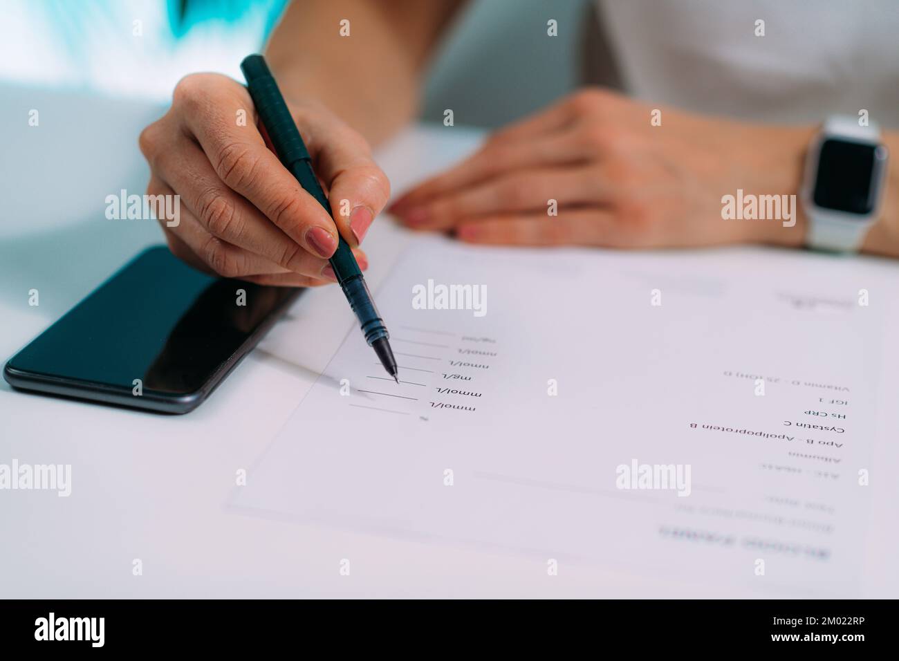 List of test results hi-res stock photography and images - Alamy