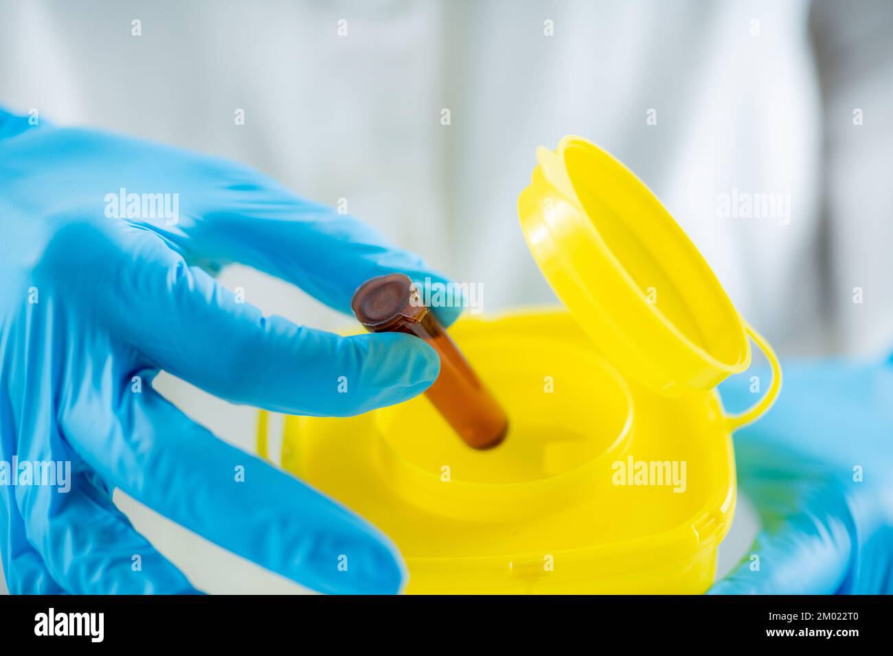 Medical waste, conceptual image Stock Photo - Alamy