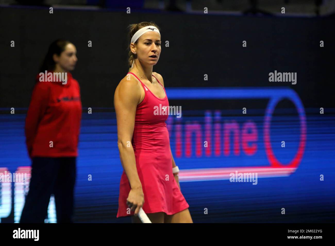 Saint Petersburg, Russia. 03rd Dec, 2022. Anna Bondar of Hungary plays ...