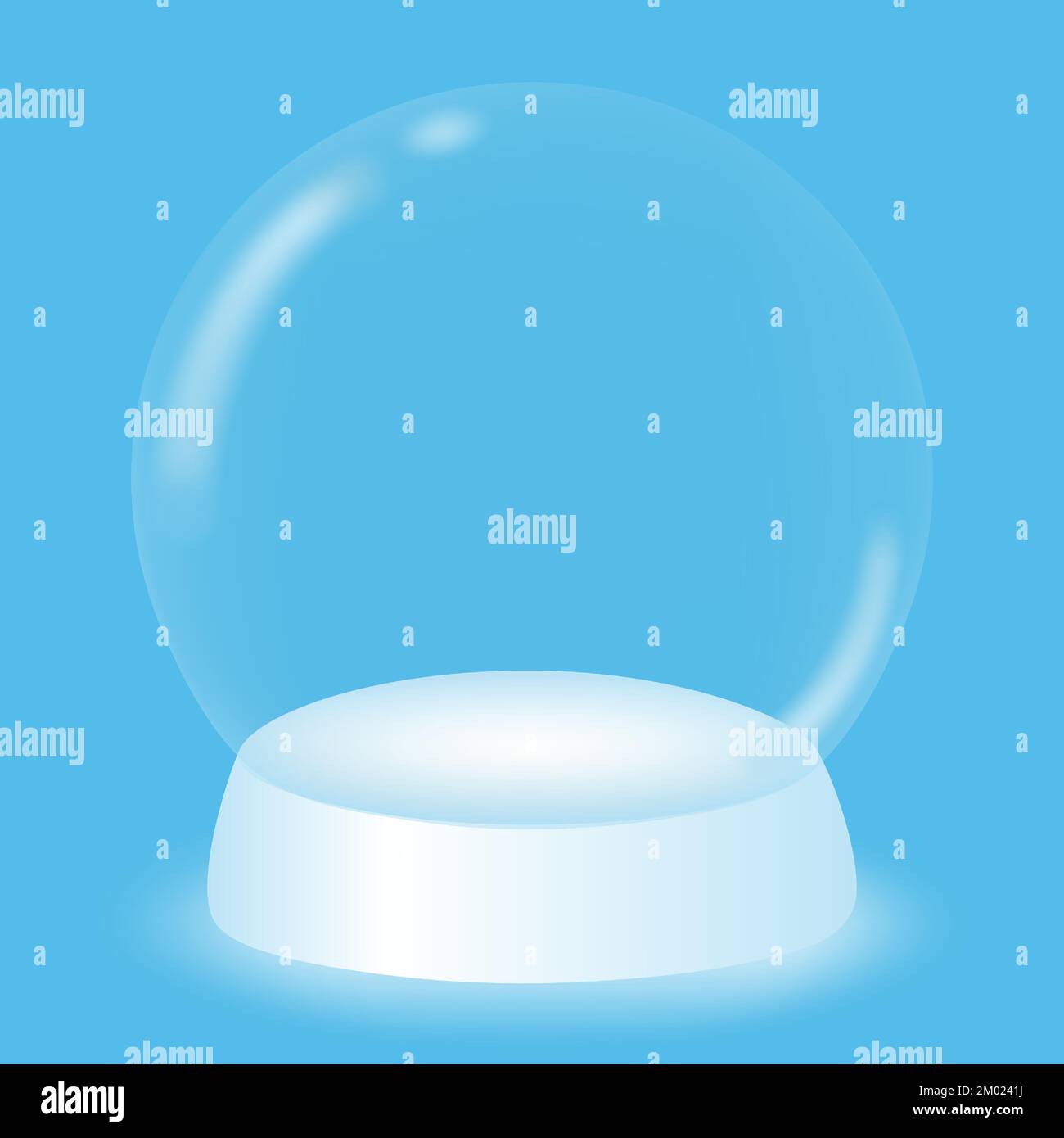 3d blue glass podium Stock Vector Images - Alamy