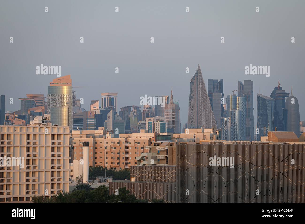 DOHA, CA - 03.12.2022: FIFA WORLD CUP QATAR 2022 OVERVIEW - View of ...