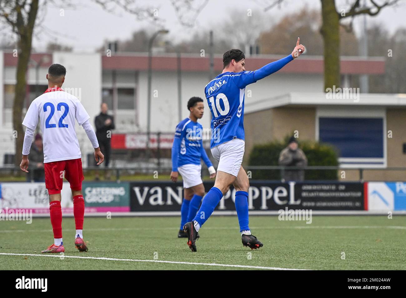 VEENENDAAL, 03-12-2022, Sportpark Panhuis, Dutch Derde Divisie Football ...