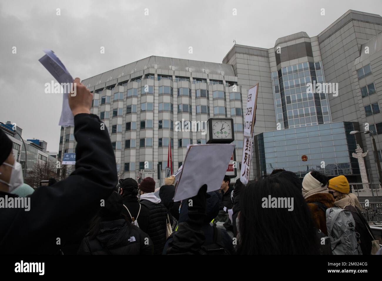 Berlin, Germany. 3rd Dec, 2022. Protesters gathered in Berlin on ...