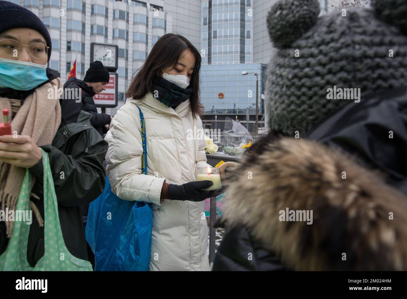 Berlin, Germany. 3rd Dec, 2022. Protesters gathered in Berlin on ...