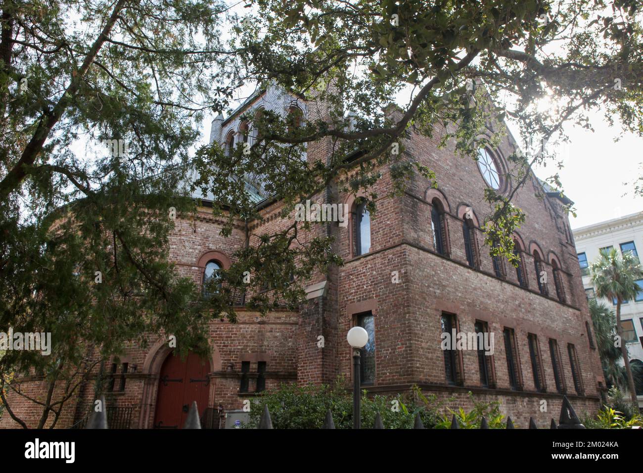 A view of the Circular Congregational Church in Charleston, South ...